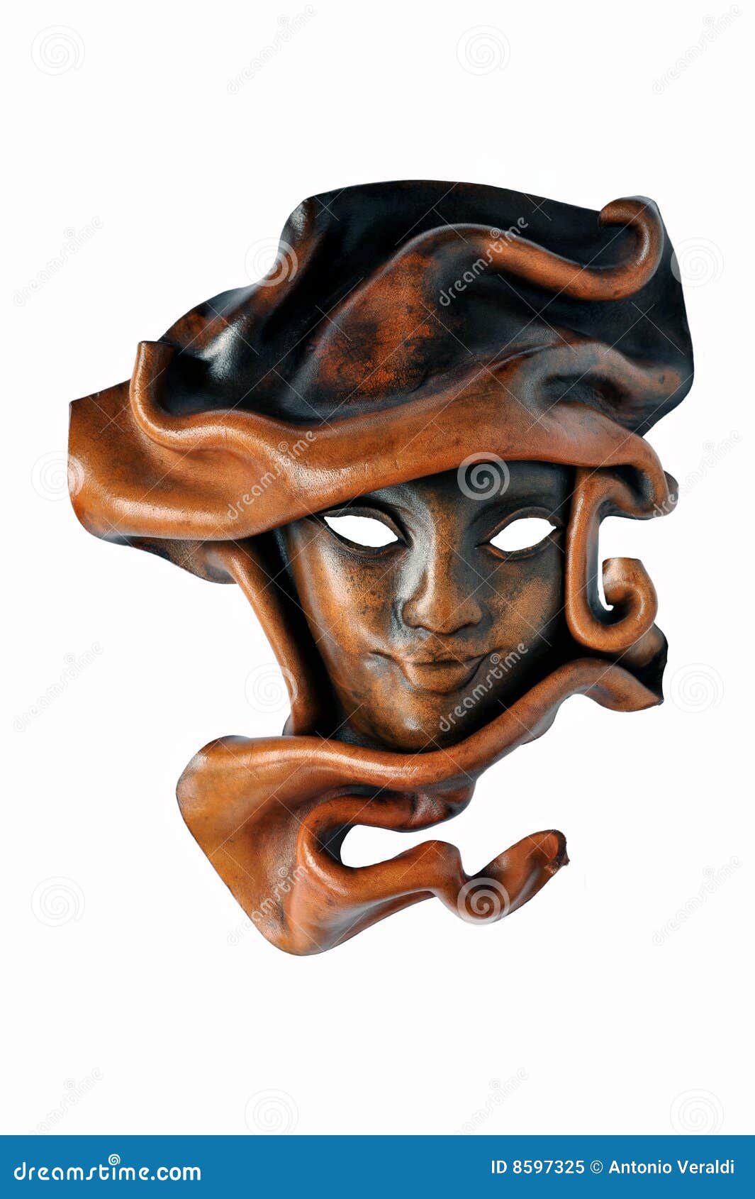 Fairy mask stock image. Image of carnival, brown, conceal - 8597325