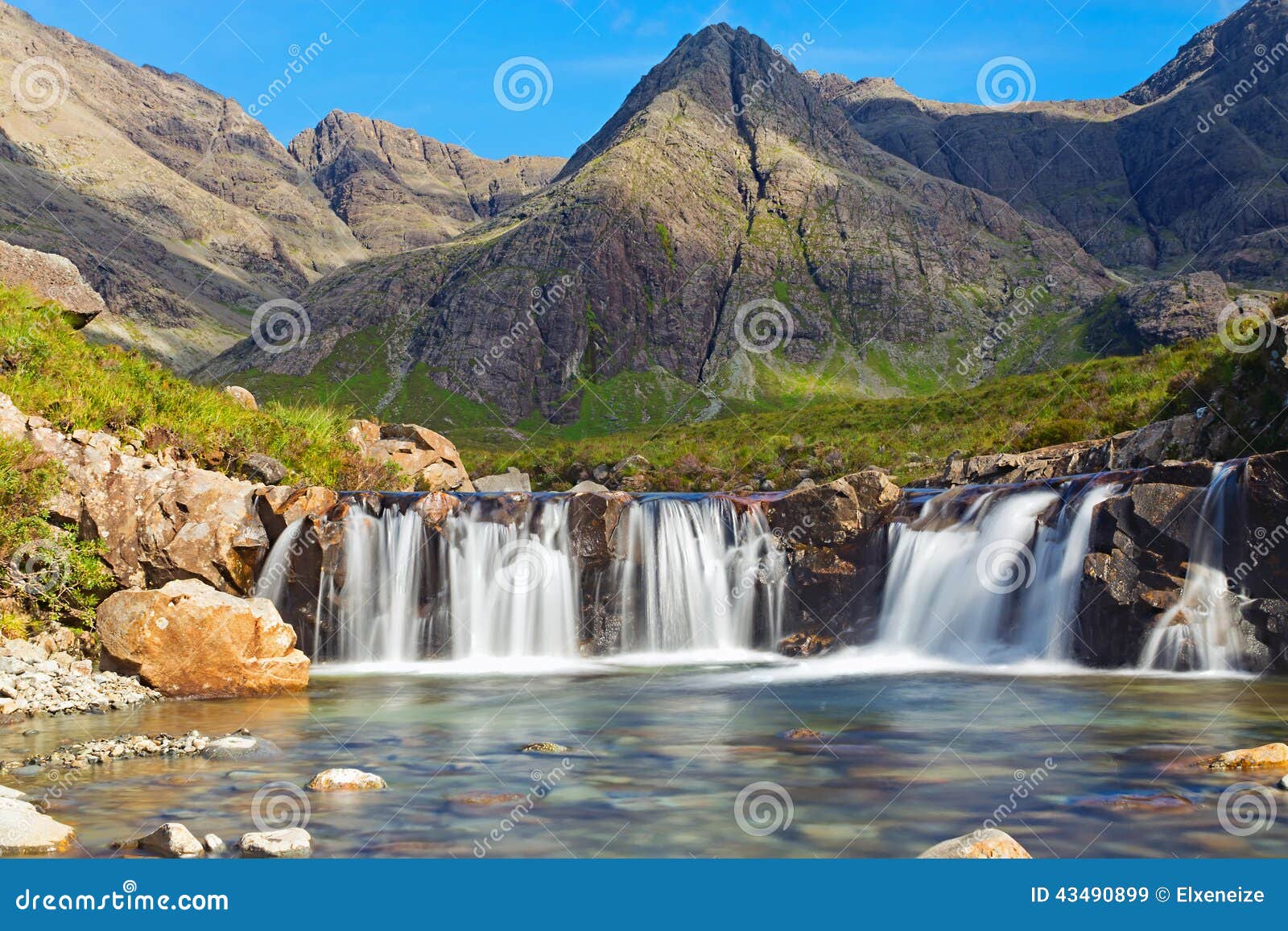 The Fairy Pools, Isle of Skye Stock Image - Image of ridge, rough: 43490899