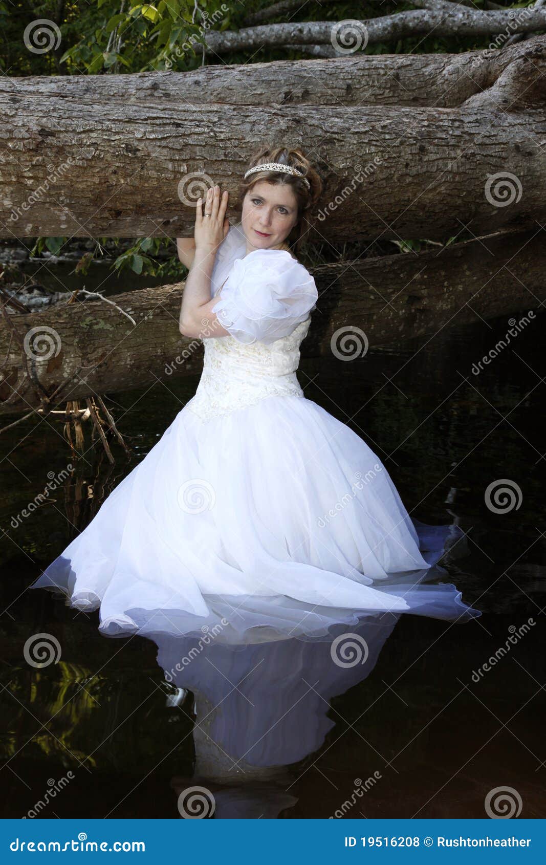 Fairy princess in water stock photo. Image of flirt, dream - 19516208