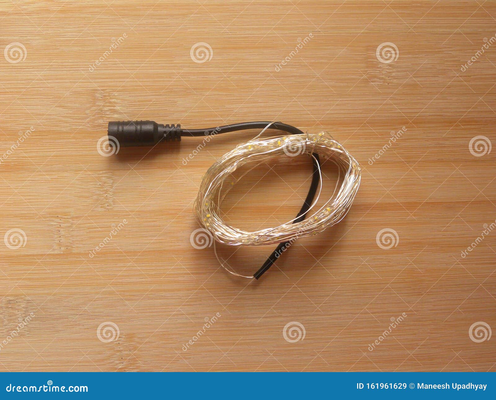 Fairy rice lights stock image. Image of colorful, bright - 161961629