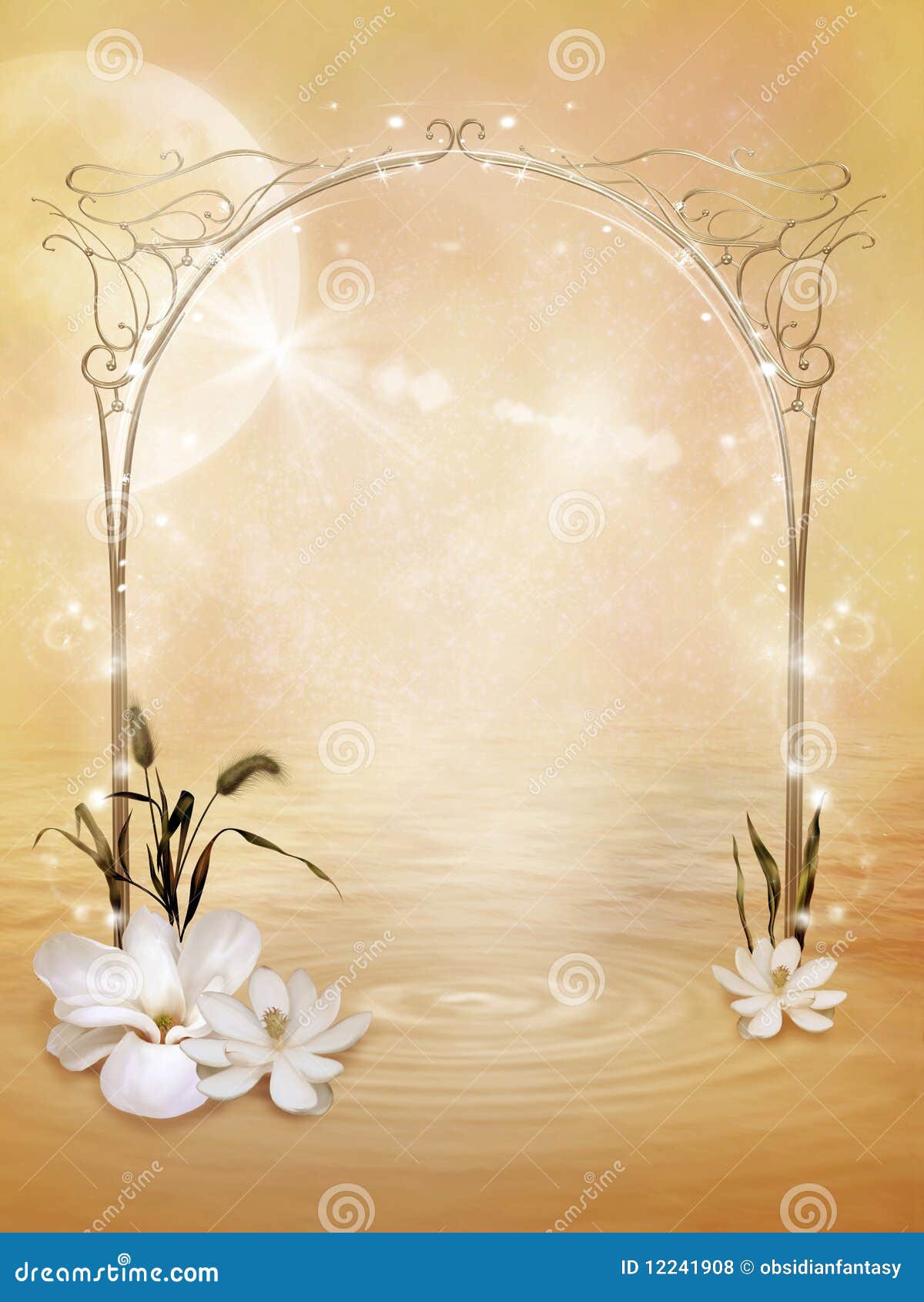 Fairy Frame Design Template For Photos, Children Diplomas, Kids ...
