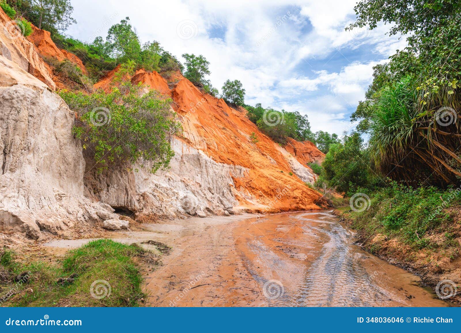 Fairy Stream Located in Mui Ne, Phan Thiet, Vietnam Stock Photo - Image ...