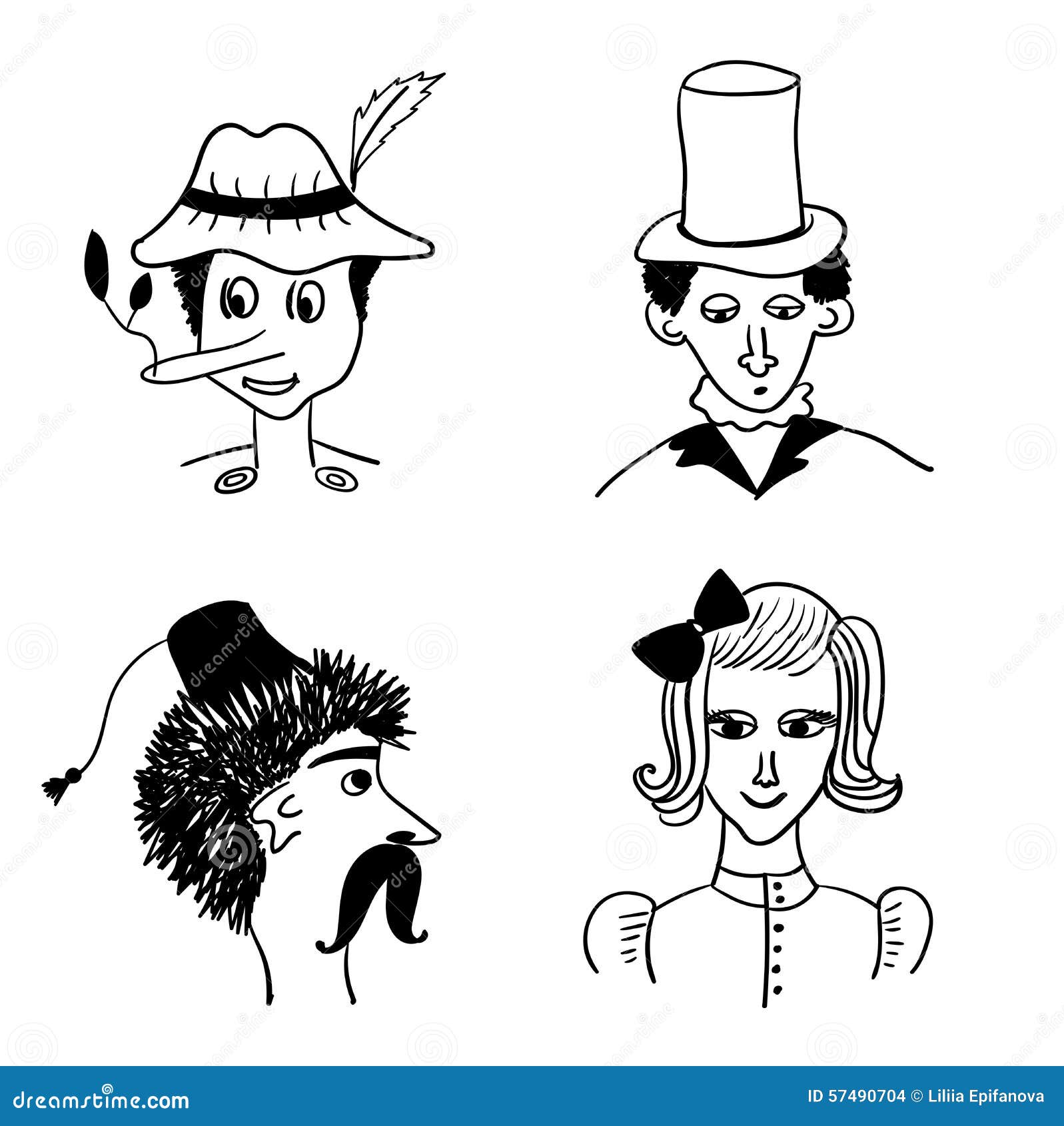 Fairy-tale Characters People Illustration | CartoonDealer.com #57490704