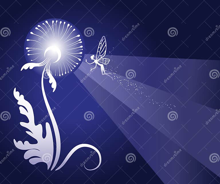 Fairy-tale Floral Background Stock Vector - Illustration of pattern ...