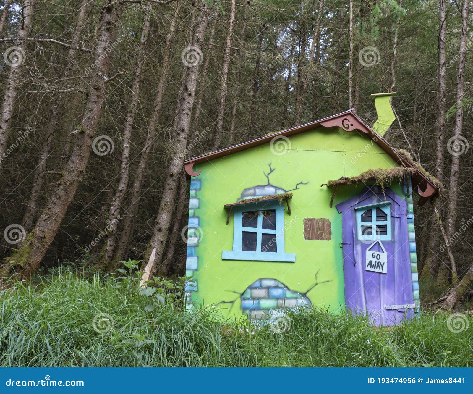 House for elves. stock photo. Image of character, fairy - 193474956