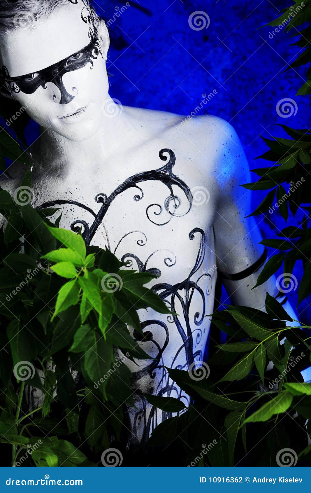 Fairy-tale hero stock photo. Image of mime, handsome - 10916362