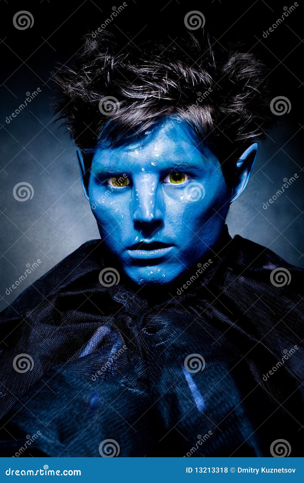 Fairy tale man. stock photo. Image of romance, lips, cosmetics - 13213318