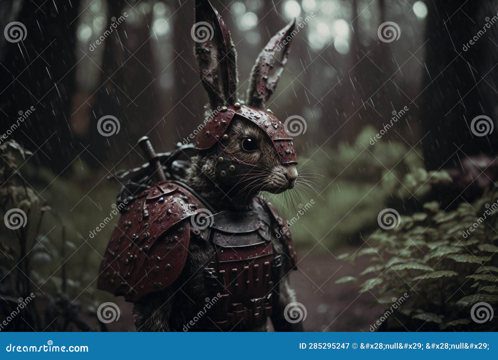 Fairy Tale Robot Character Image,dark Background. Generative AI Stock ...