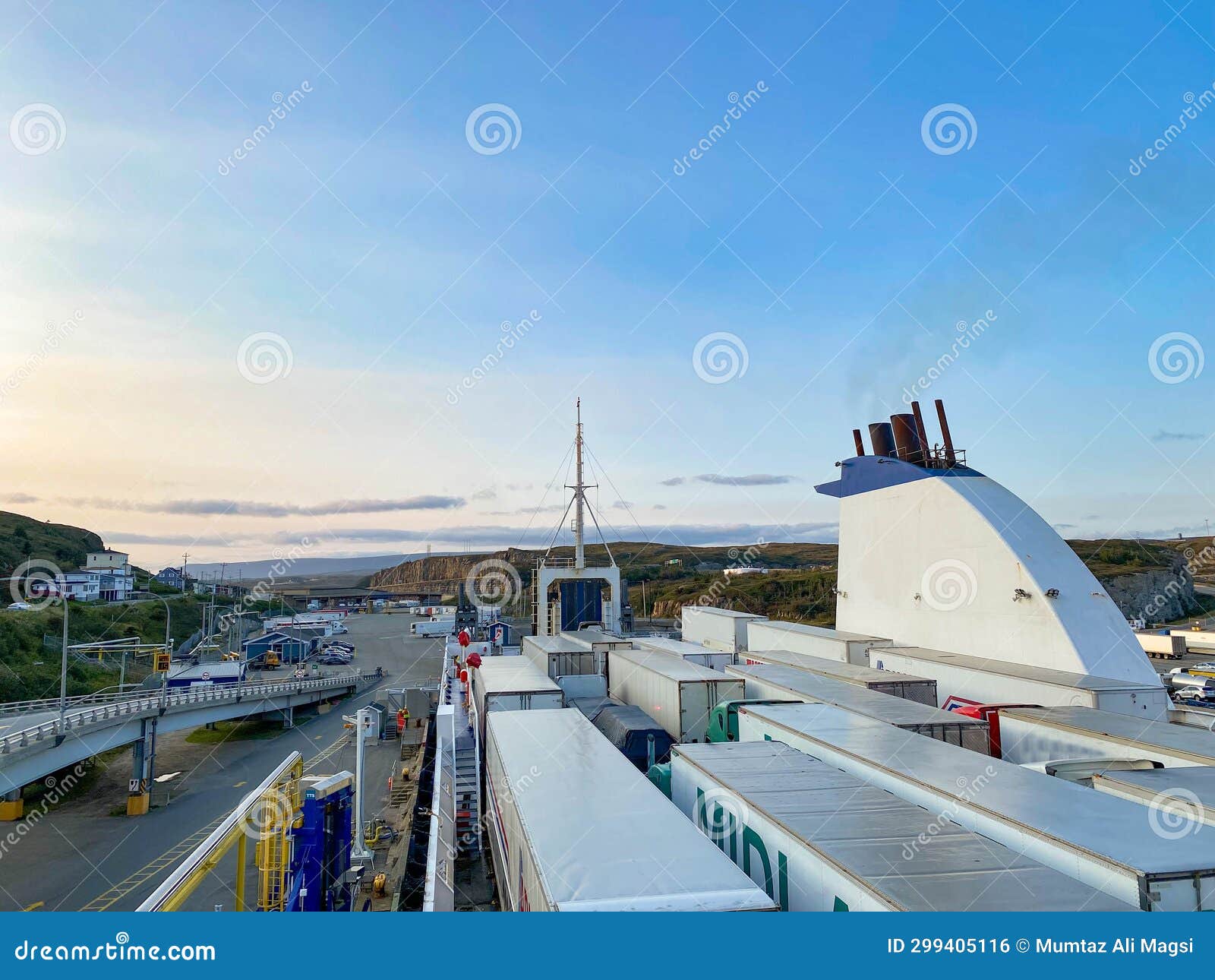 Fairy Transport Trucks on Fairy Stock Photo - Image of ship, concepts ...