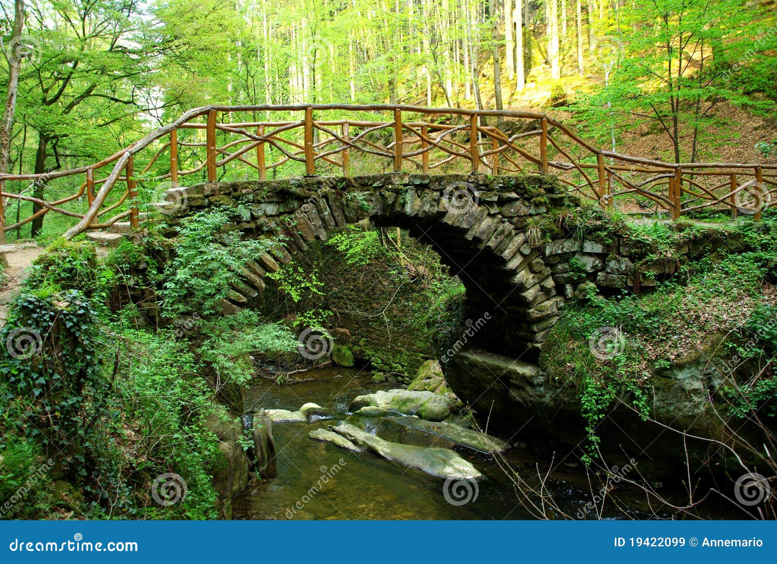 Fairytale bridge stock image. Image of ecological, backgrounds - 19422099