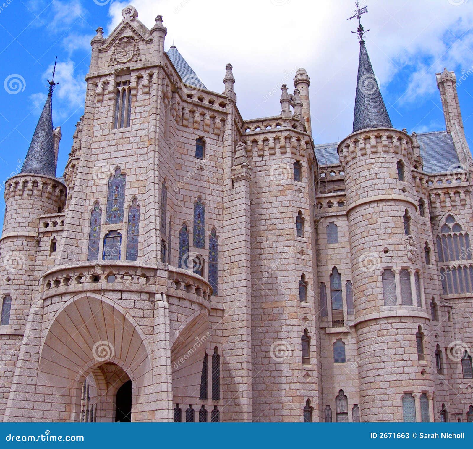 Fairytale Castle stock image. Image of dream, castle, exotic - 2671663