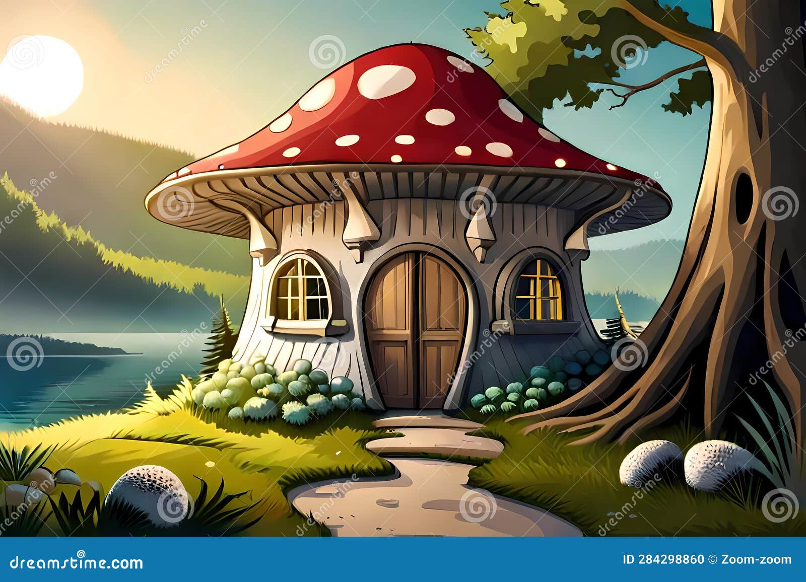 Tiny Toadstool Tales Stock Photo | CartoonDealer.com #289674420