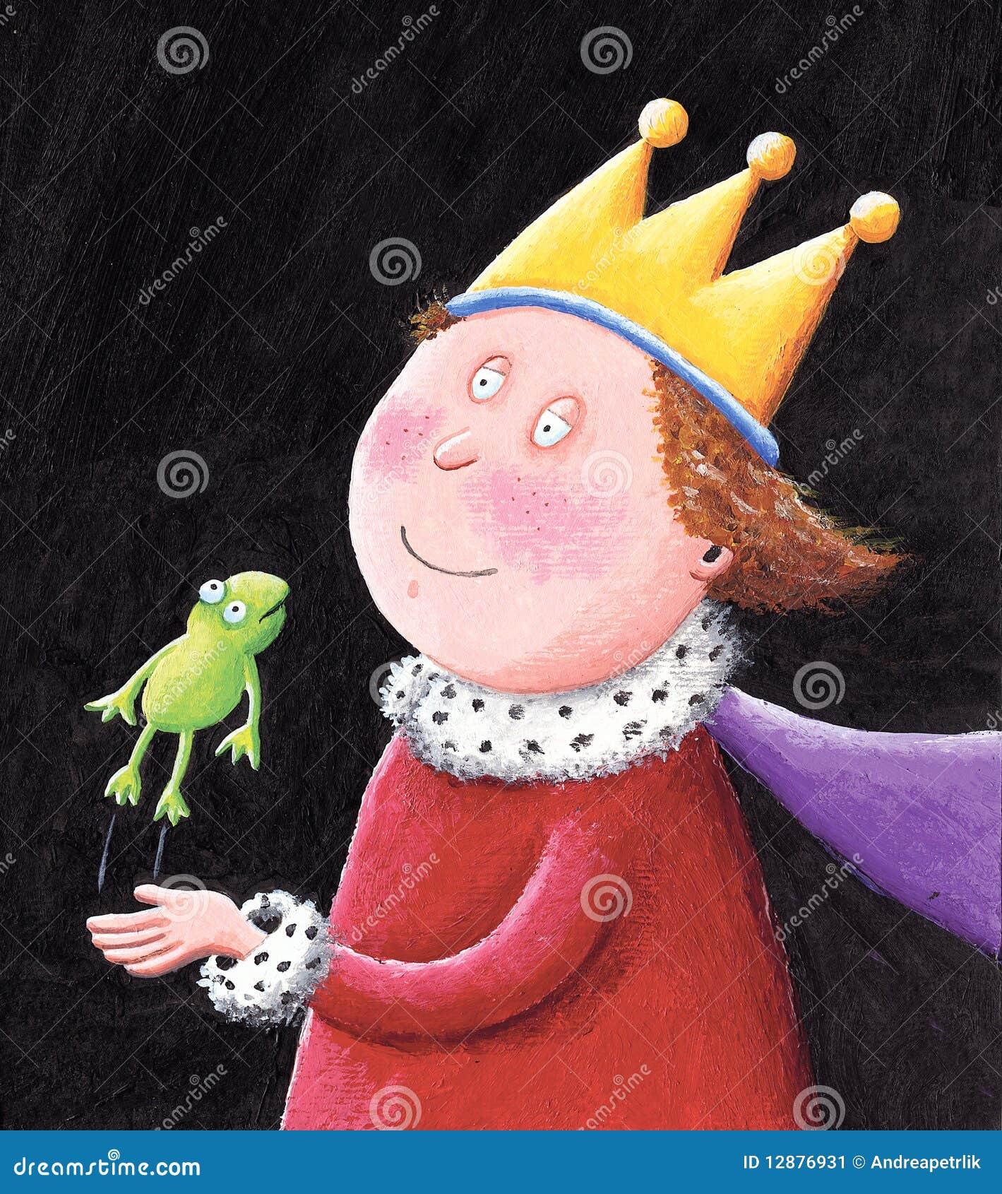 Fairytale King. Medieval Kingdom Ruler In Traditional Fantasy Costume ...