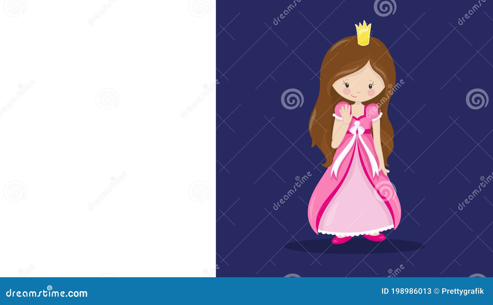 Fairytale Princess Brown 06 Stock Vector - Illustration of vector ...
