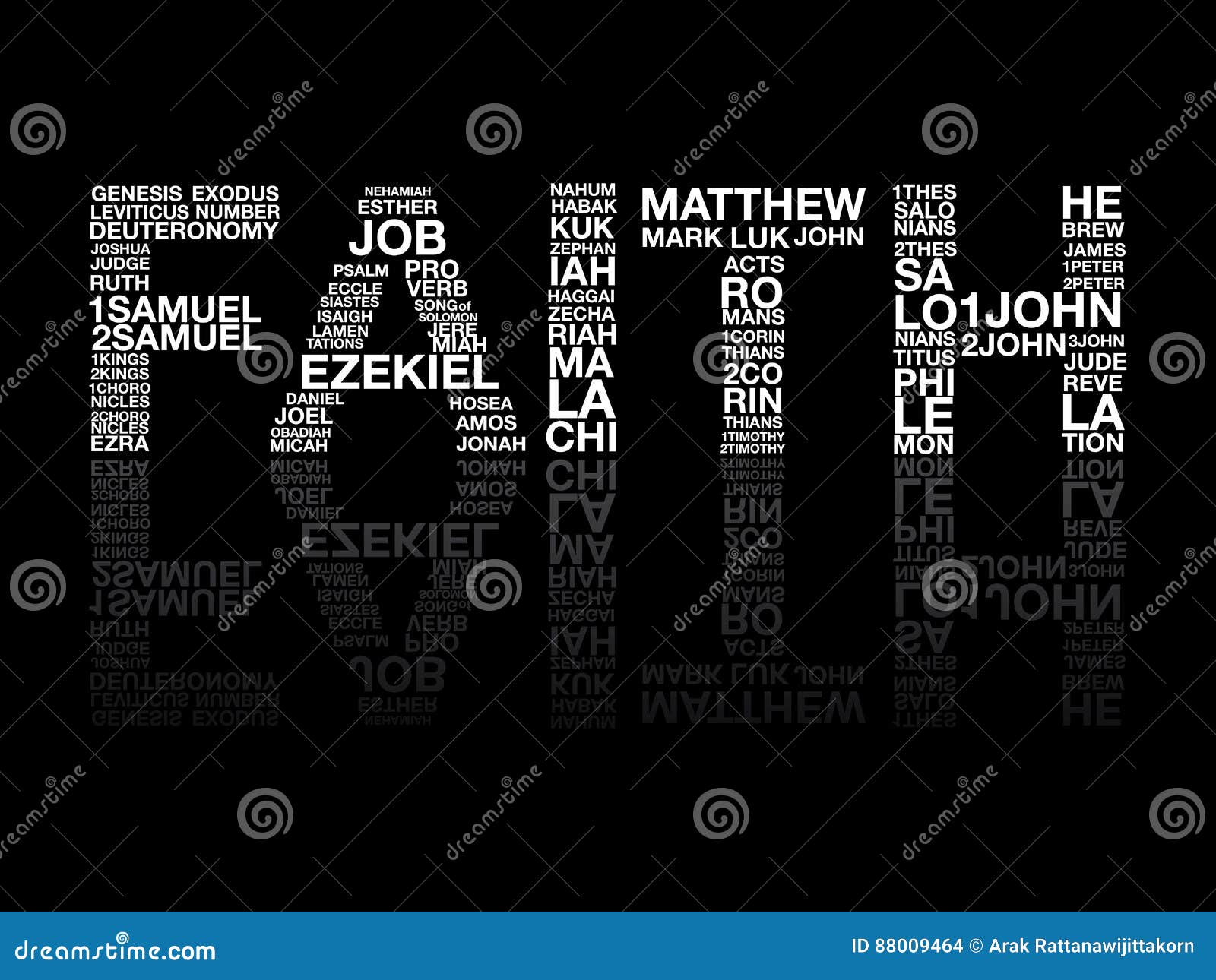 Faith from bible word stock vector. Illustration of idea - 88009464
