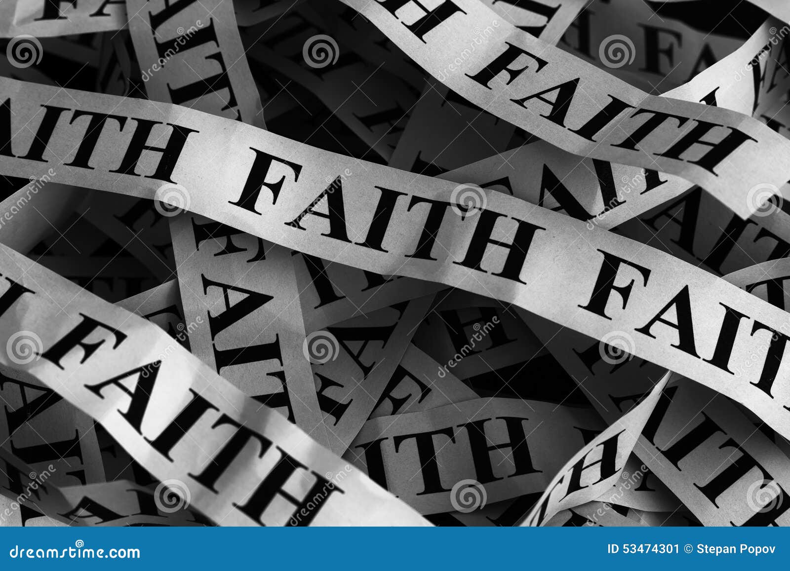 Faith stock image. Image of vignette, paper, message - 53474301
