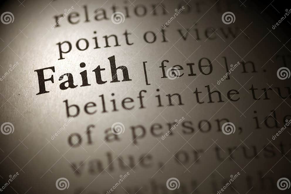 Faith stock photo. Image of word, book, macro, religion - 31315050