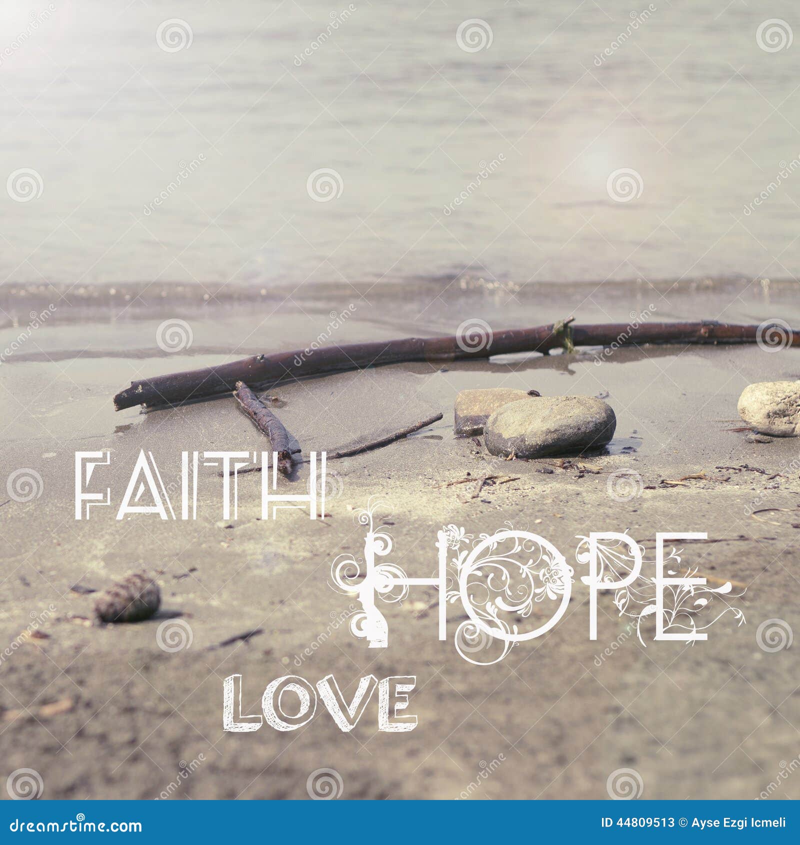 Faith And Hope In The Cascades Stock Photography | CartoonDealer.com ...