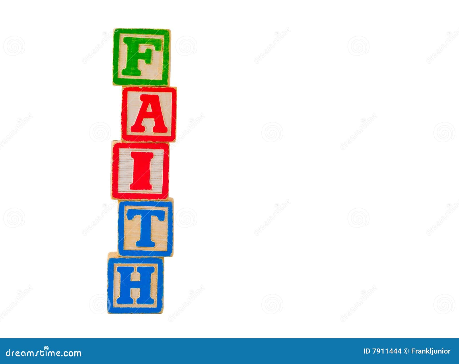 Faith Letter Blocks 2 stock photo. Image of learn, letter - 7911444