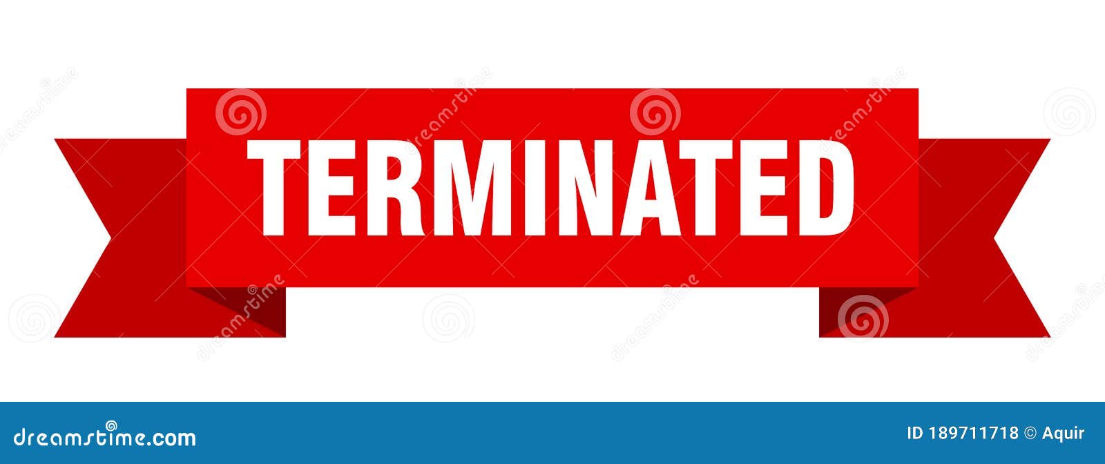 Faixa Terminada. Sinal De Banda Isolada Terminado. Ilustração do Vetor ...