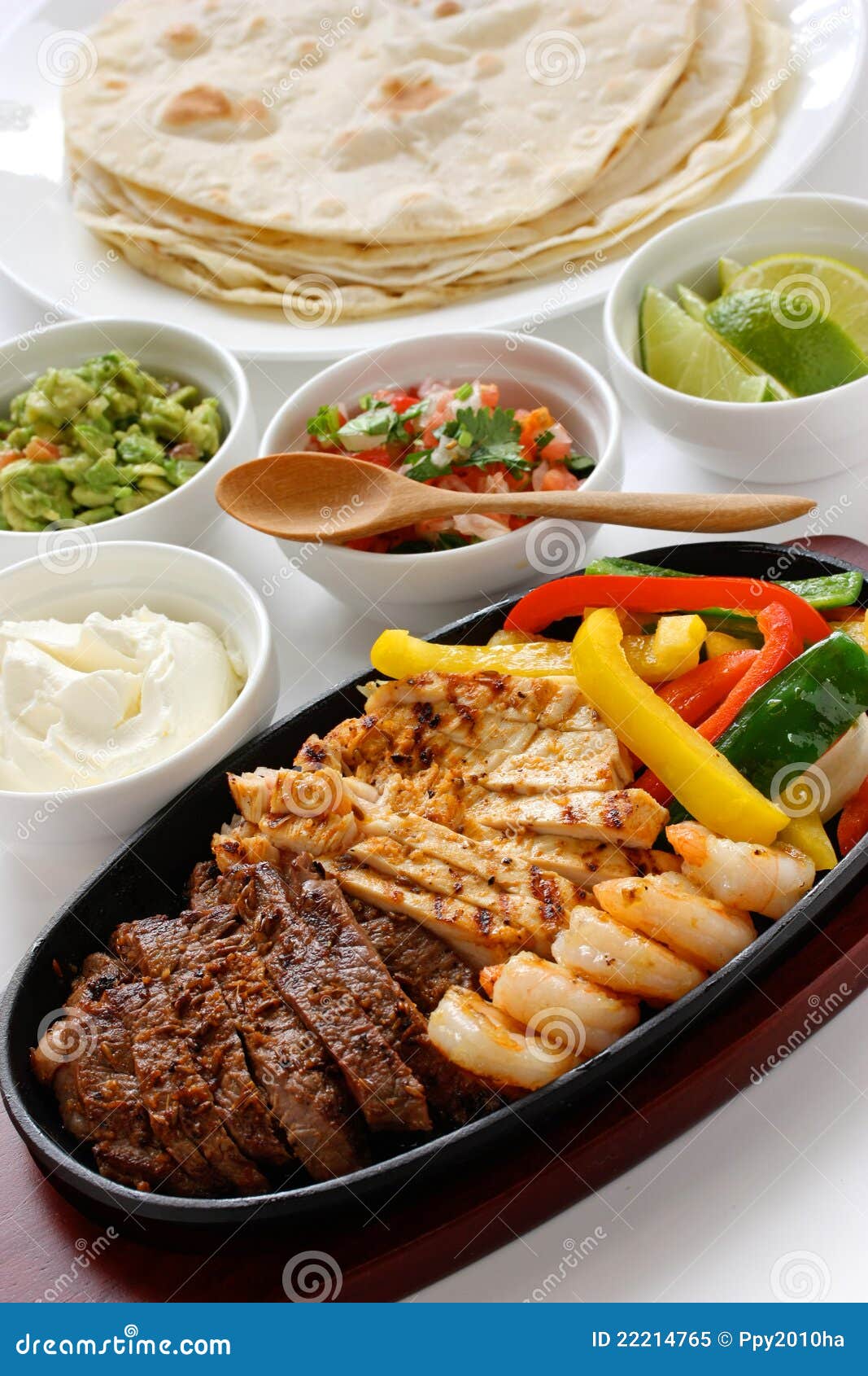 Fajitas stock image. Image of pepper, mexico, plate, restaurant - 22214765