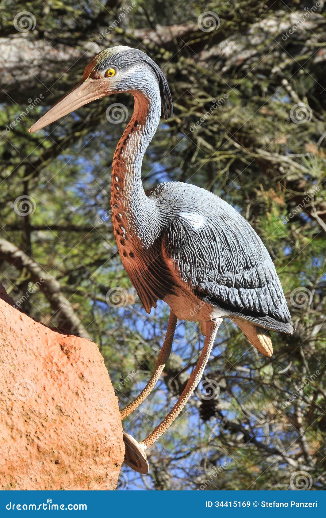 Fake bird stock image. Image of light, visit, feather - 34415169