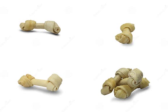 The Fake Bones on a White Background,with Clipping Path Stock Photo ...