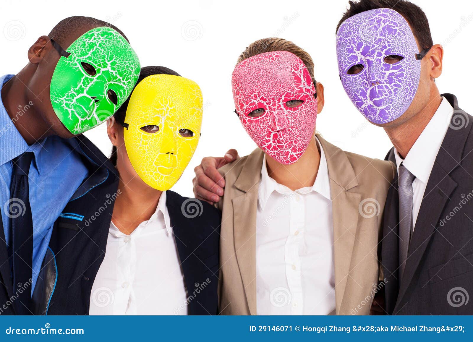 Fake business people stock image. Image of american, people - 29146071