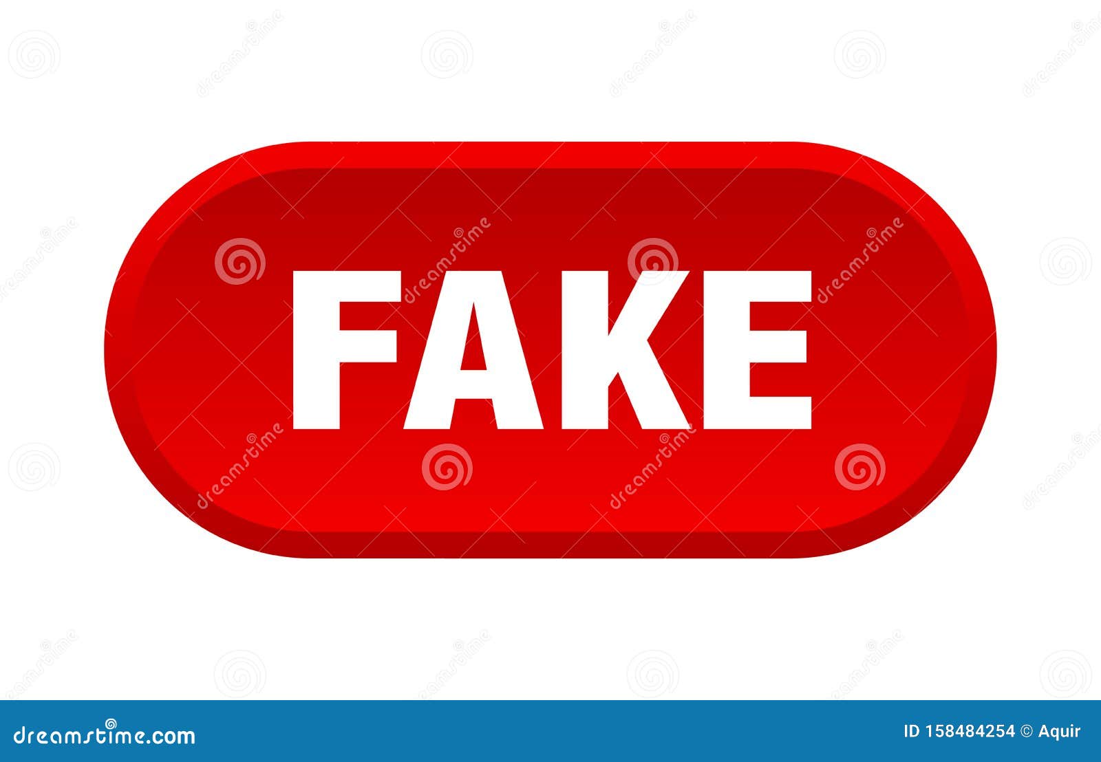 Fake button stock vector. Illustration of peeler, template - 158484254