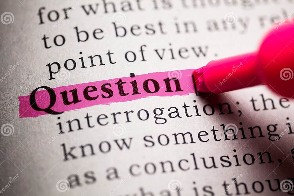 Question stock image. Image of question, text, dictionary - 178236883