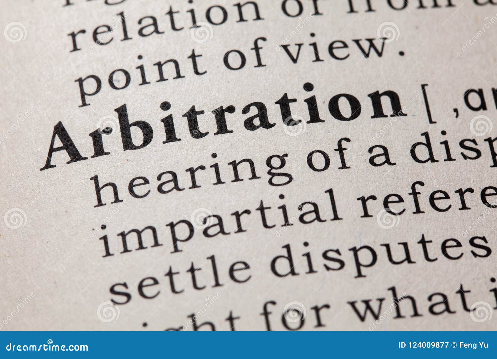 Definition of arbitration stock image. Image of arbitrement - 124009877
