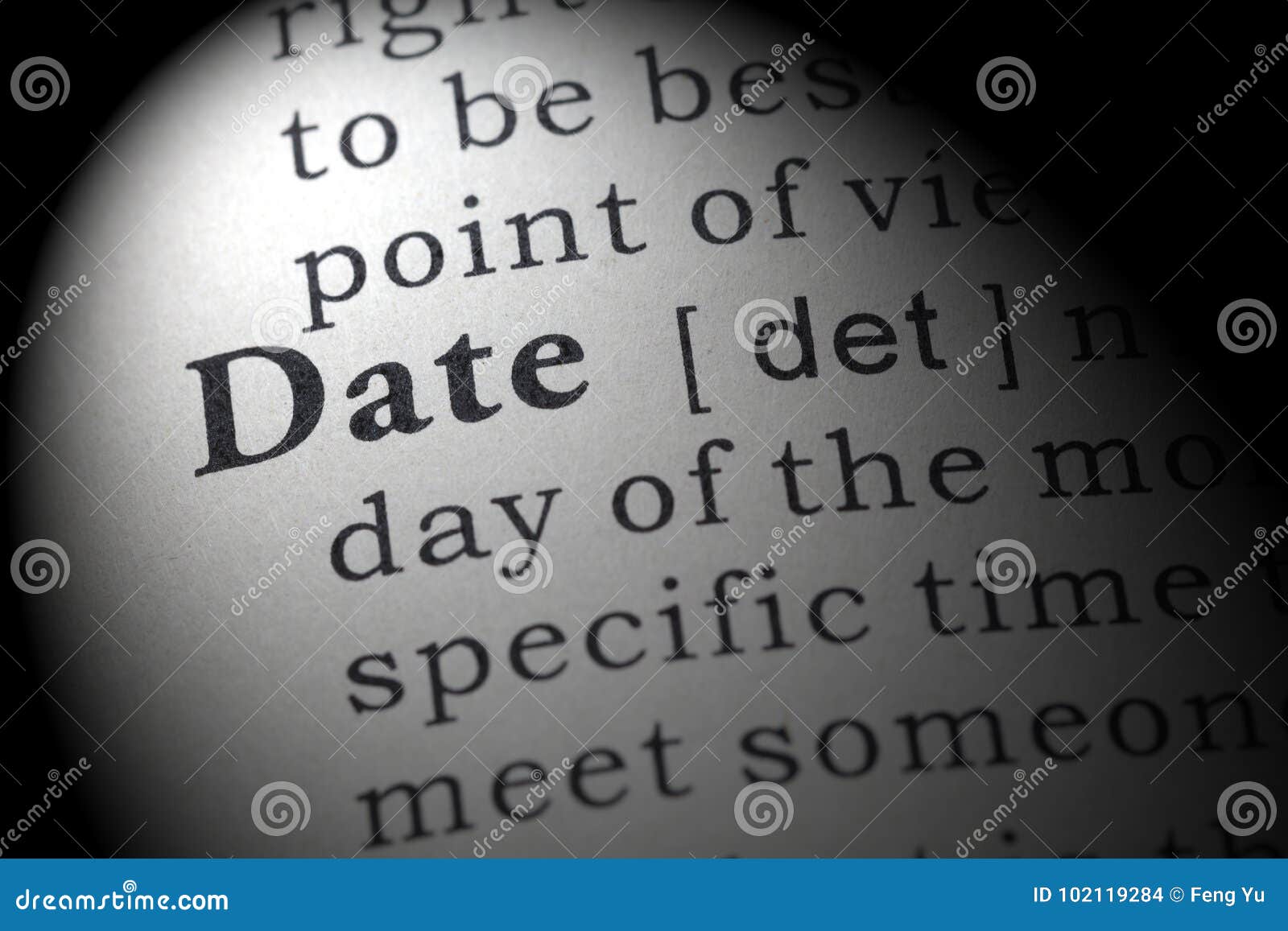 Definition of date stock photo. Image of concept, book - 102119284