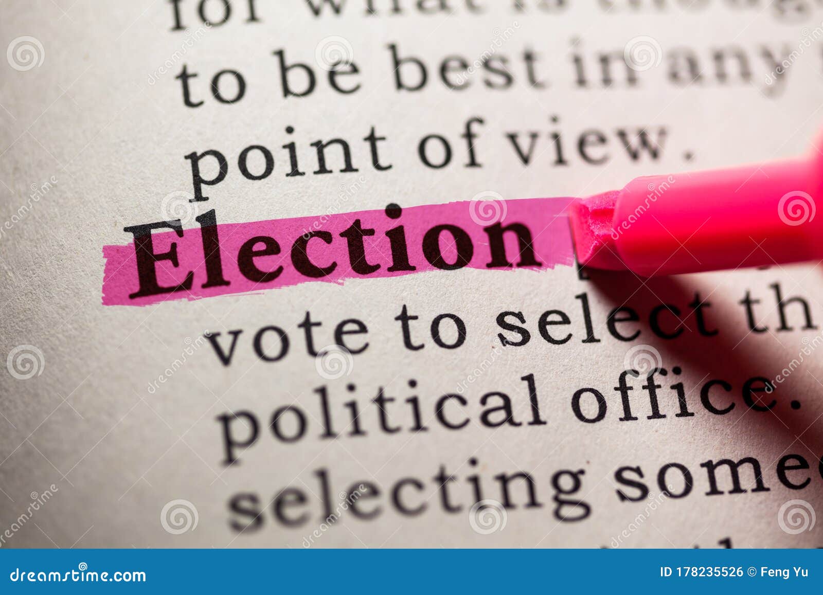 Definition Of Election Stock Photo | CartoonDealer.com #9567870