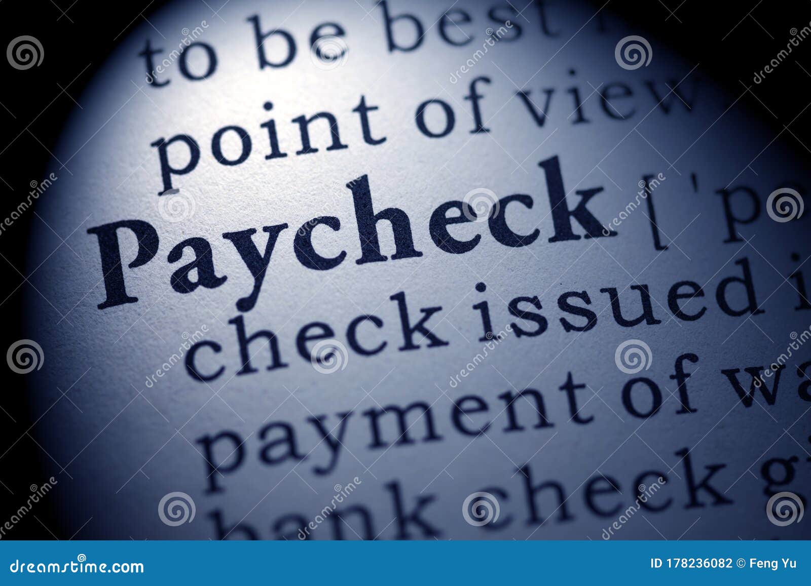 Paycheck stock photo. Image of word, page, paycheck - 178236082