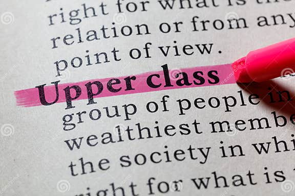 Definition of Upper class stock image. Image of class - 102119263