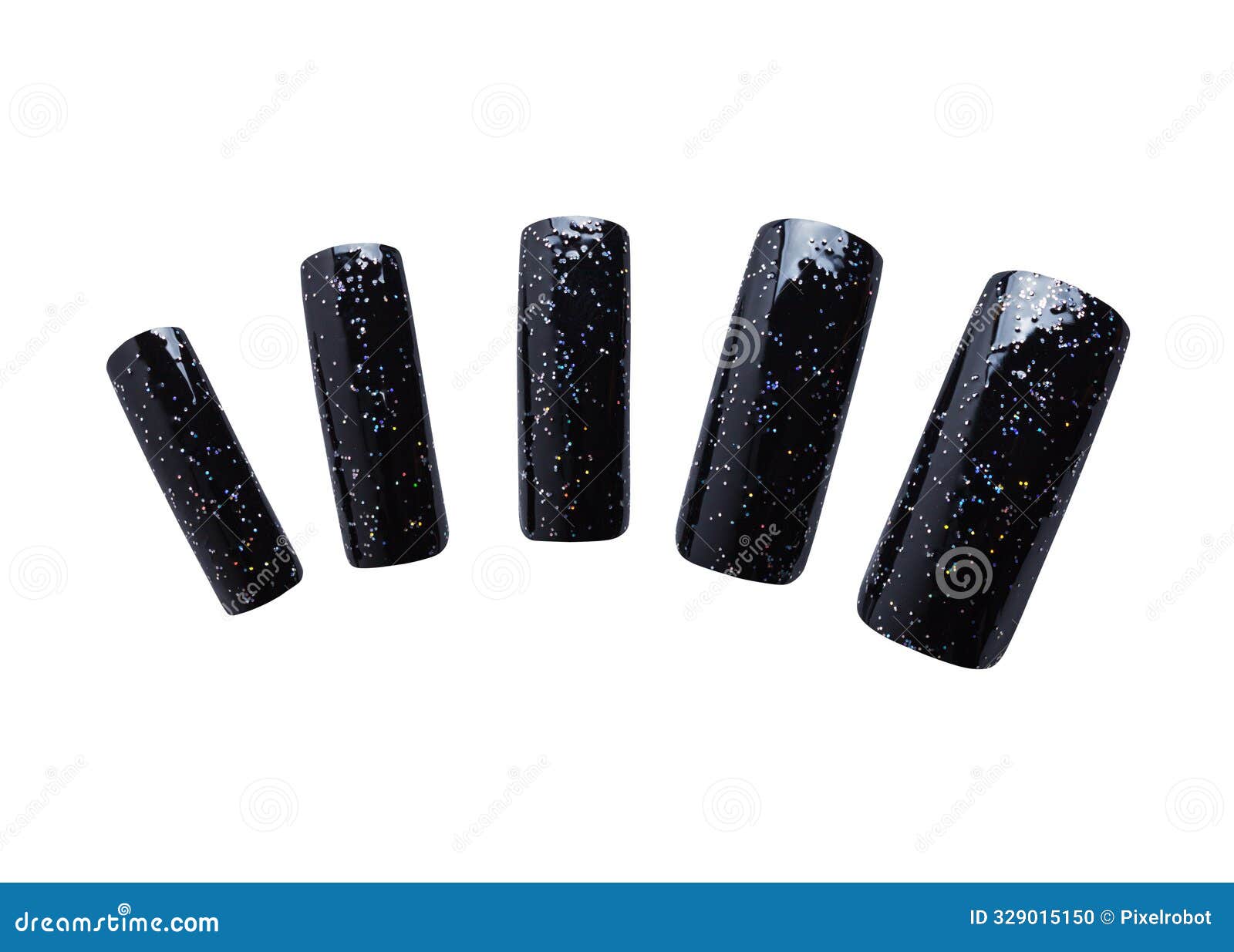 Fake Finger Nails stock photo. Image of black, artificial - 329015150