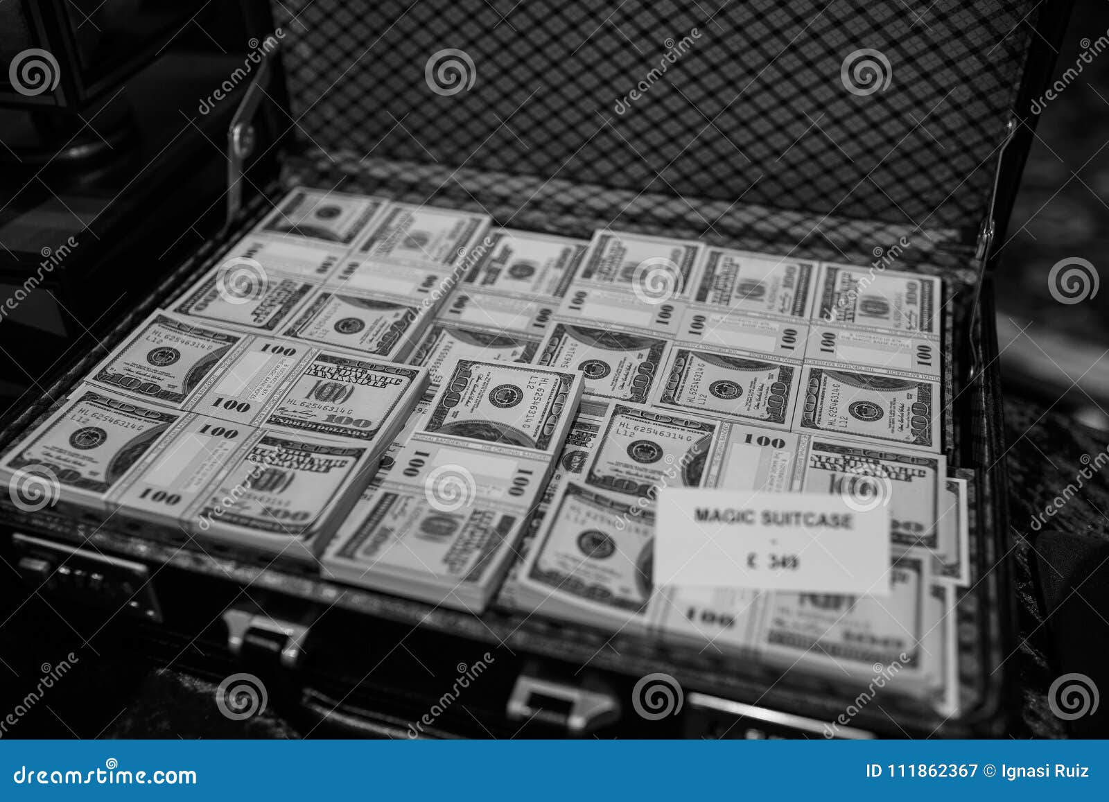 Fake Group of Dollar Banknotes Stock Image - Image of economic ...
