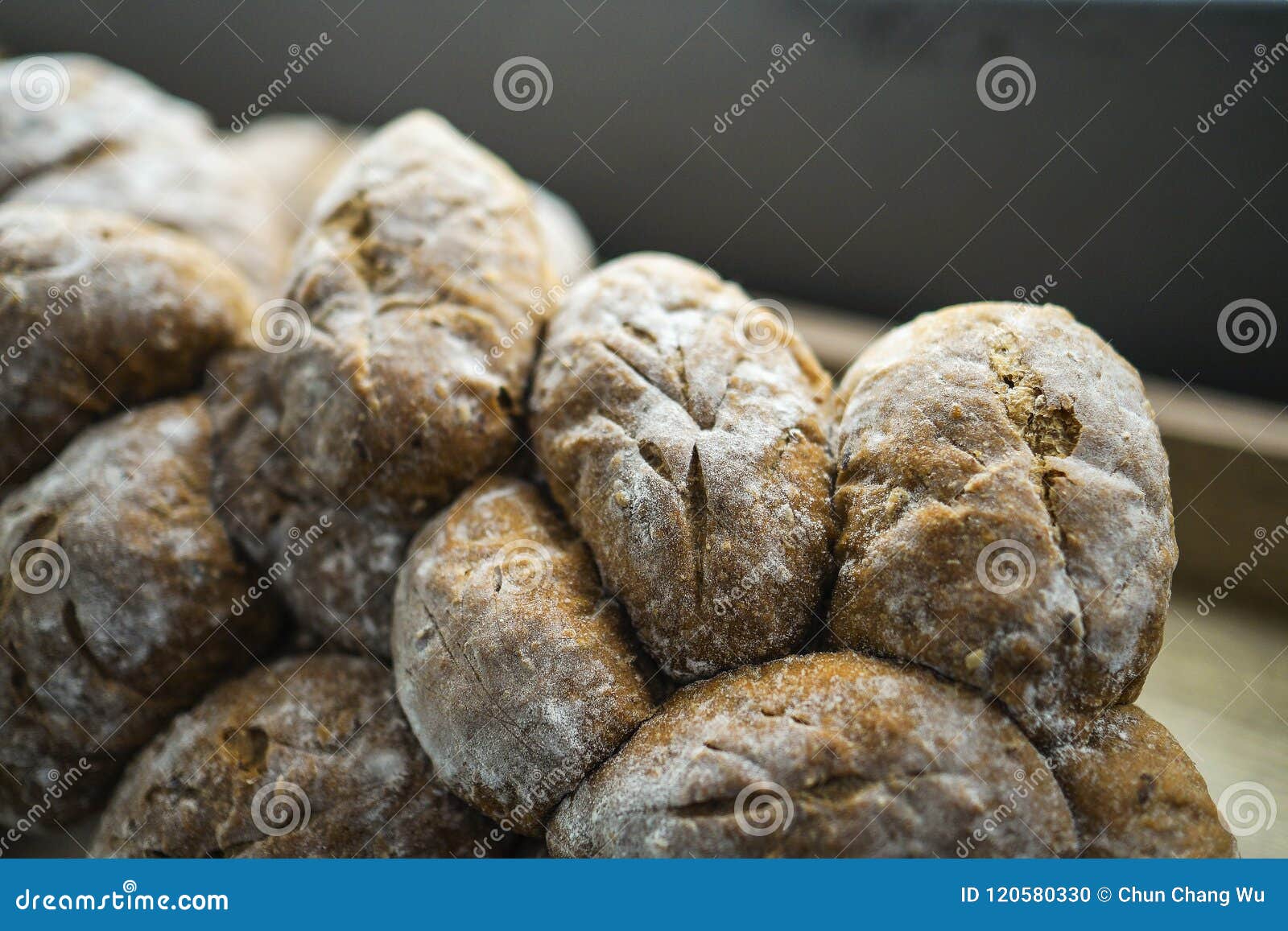 The Fake Models of Bread, Looks Like Real and Delicous. Stock Photo ...