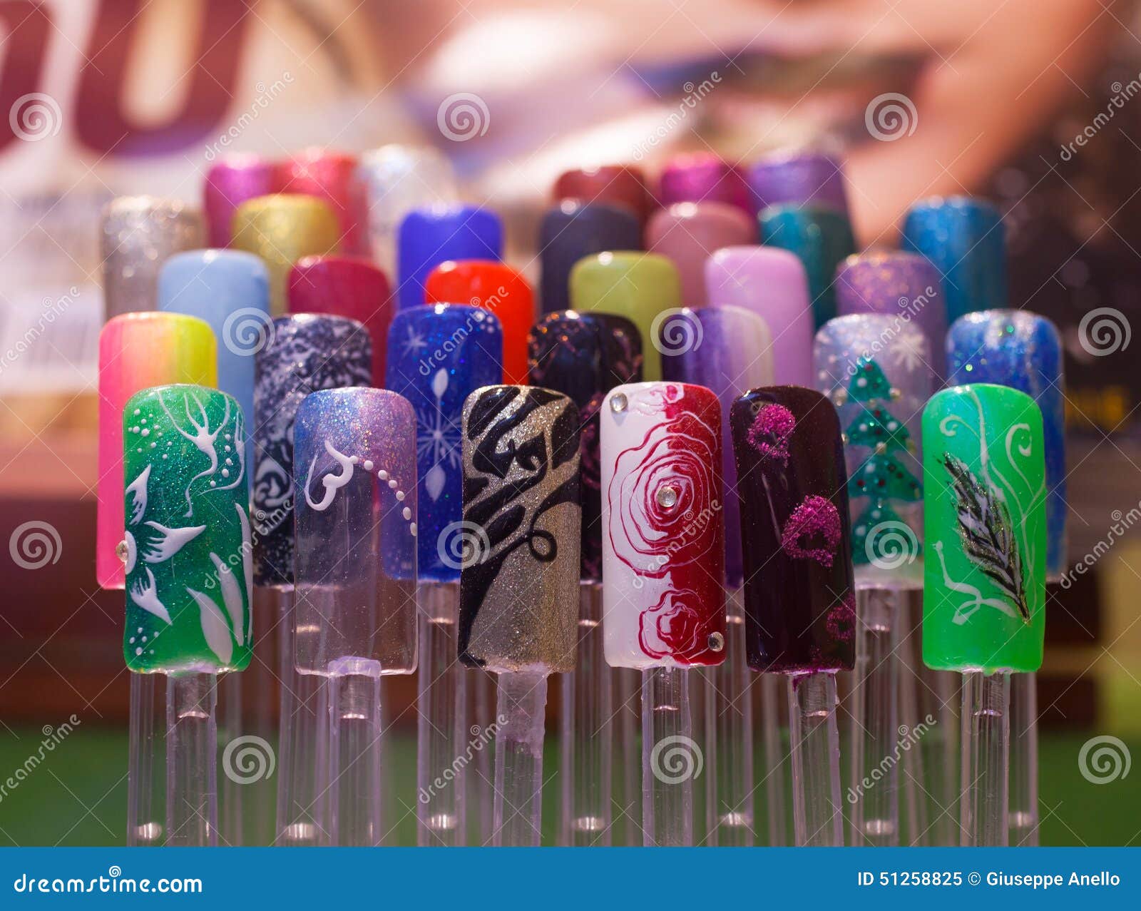 Fake Nails Royalty-Free Stock Photo | CartoonDealer.com #51258825