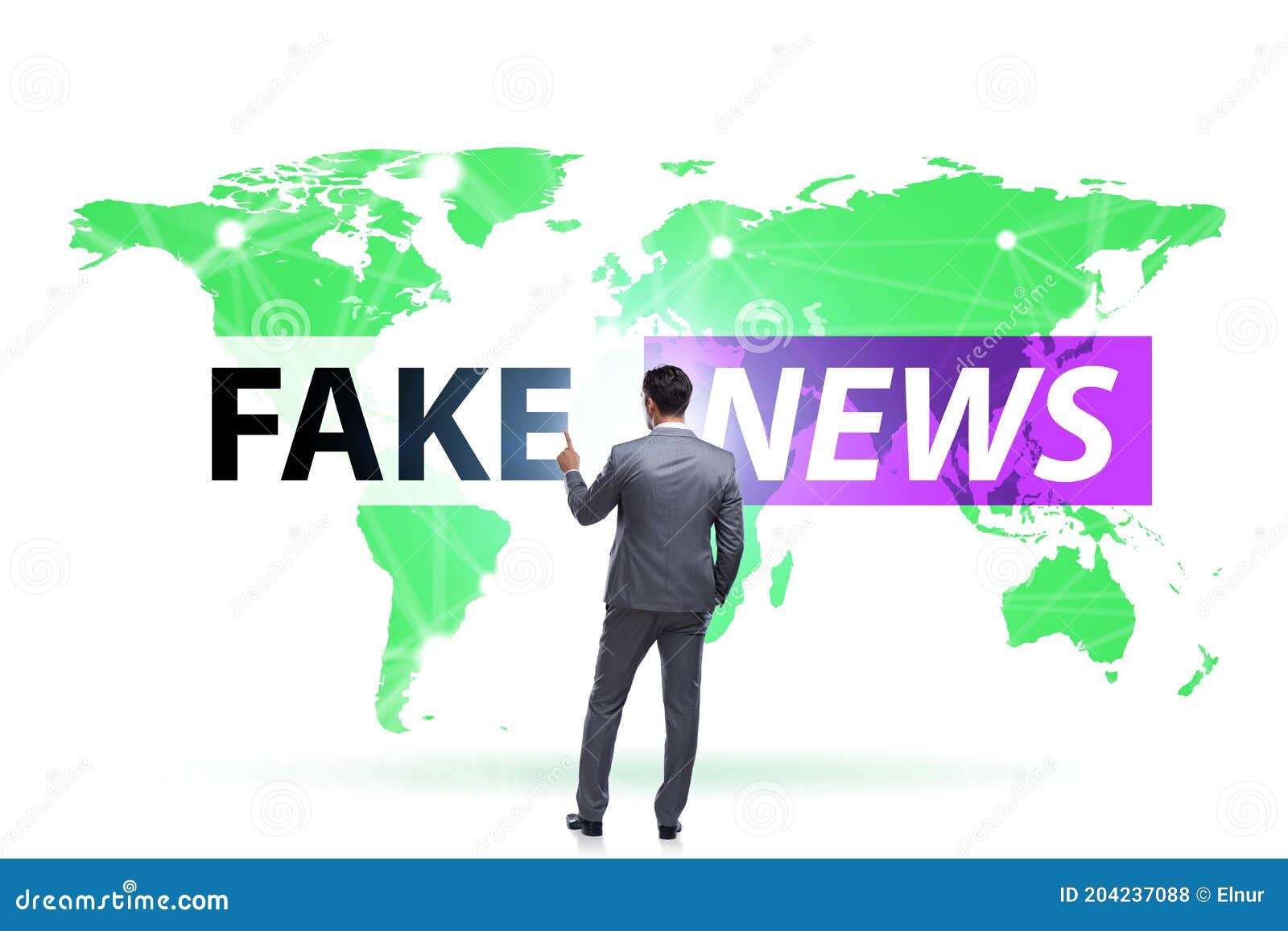 Fake News Concept in Information Manipulation Concept Stock Photo ...