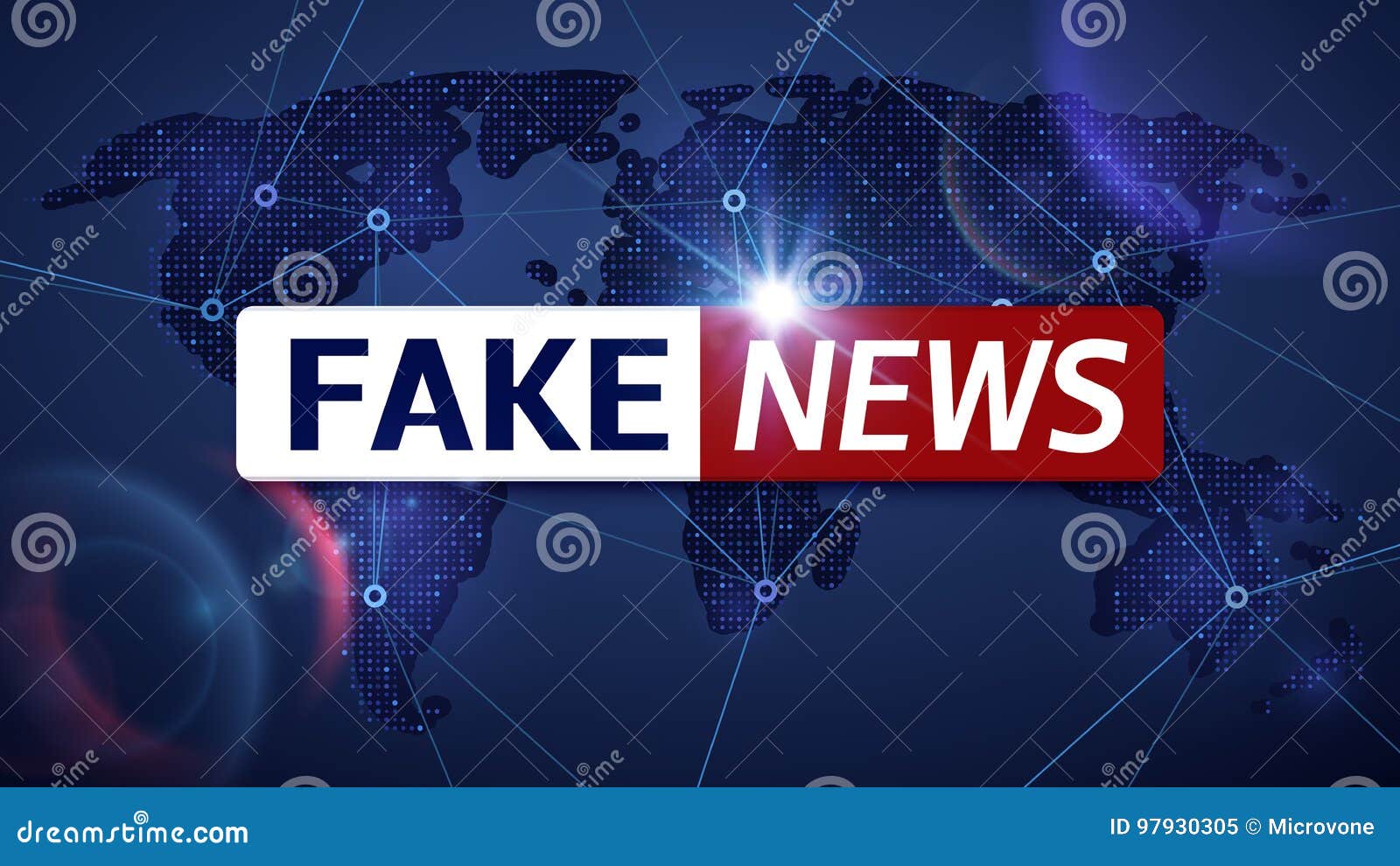 Fake News Icons Collection Vector Illustration | CartoonDealer.com ...