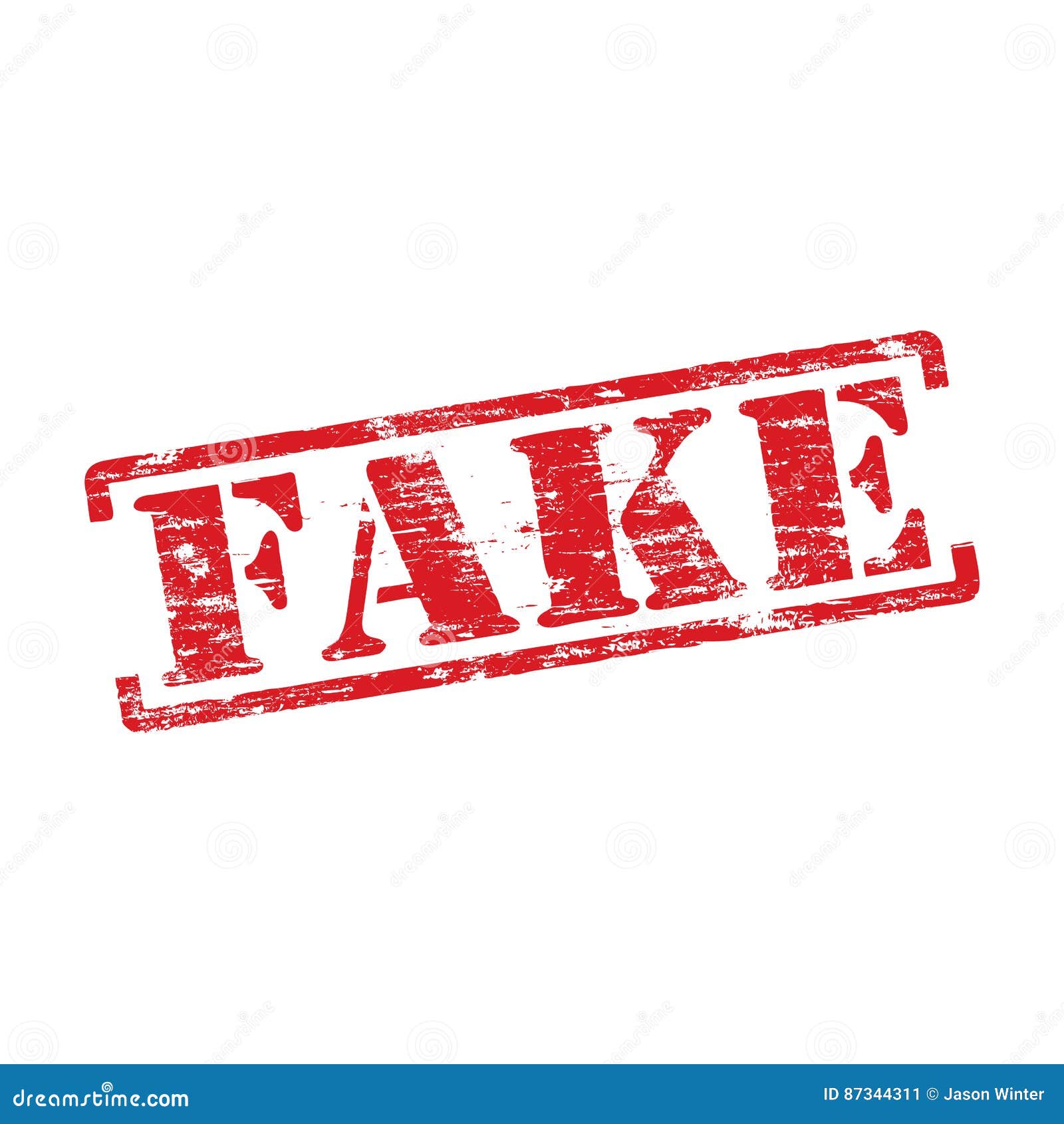 Fake Rubber Stamp stock vector. Illustration of copyright - 87344311