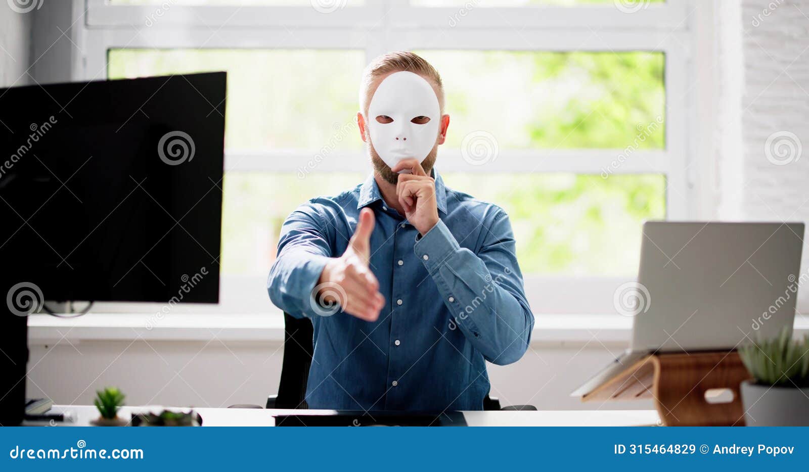 Salesman Agent Hand Holding Umbrella Protection Family. Royalty-Free ...