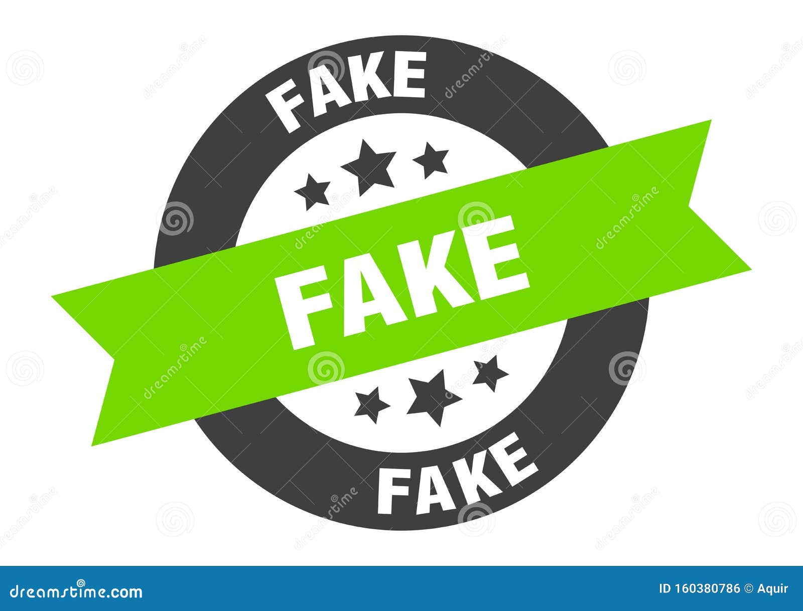 Fake Sign Stock Photography | CartoonDealer.com #18531572