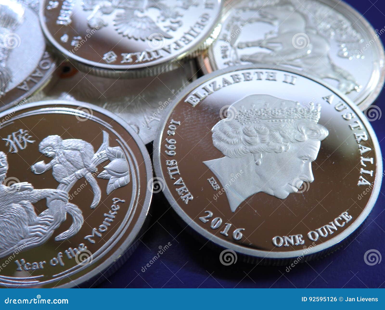 Fake silver coins editorial photo. Image of edge, copycat - 92595126