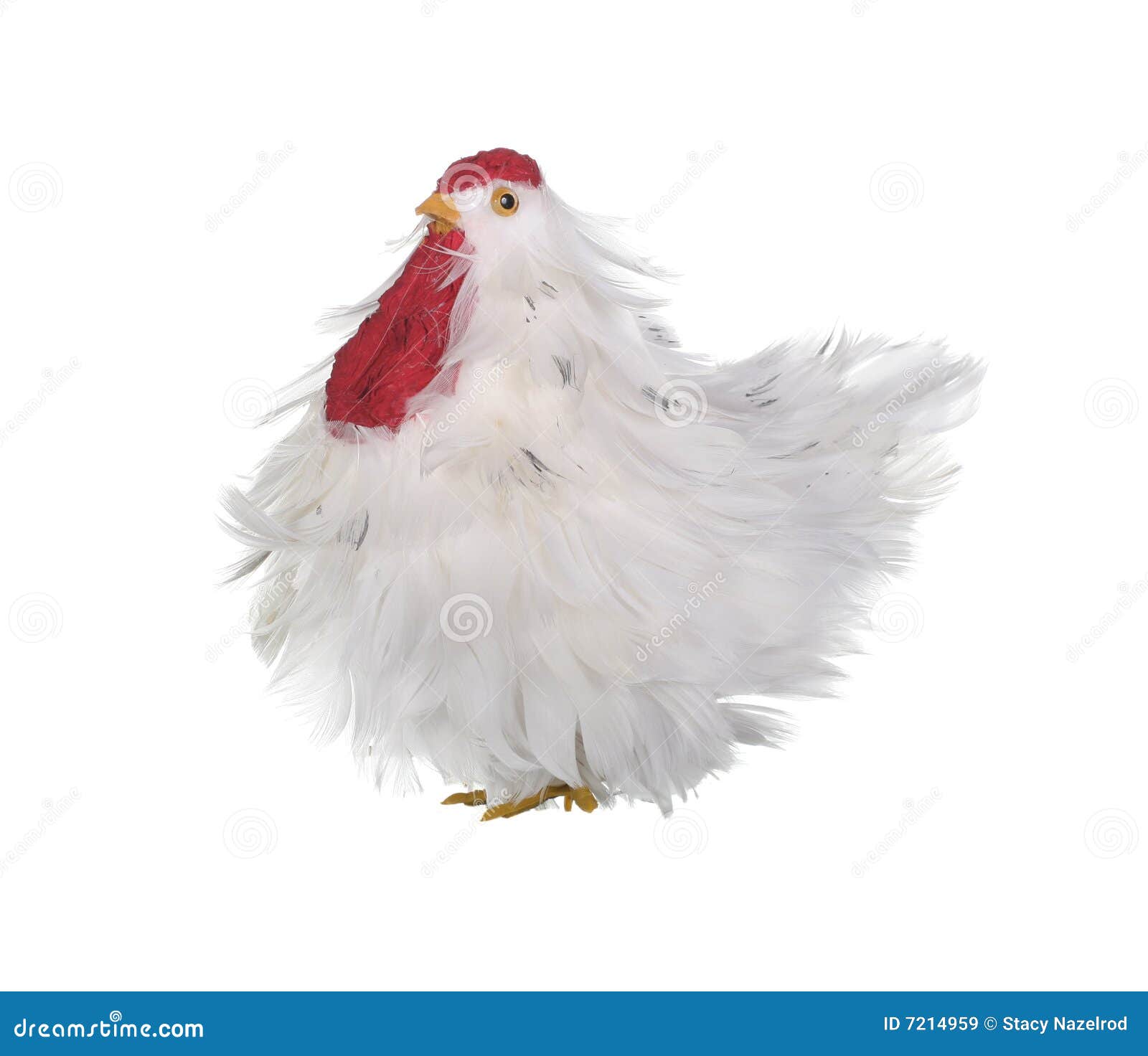 Fake Chicken On A Branch Stock Photography | CartoonDealer.com #108729110