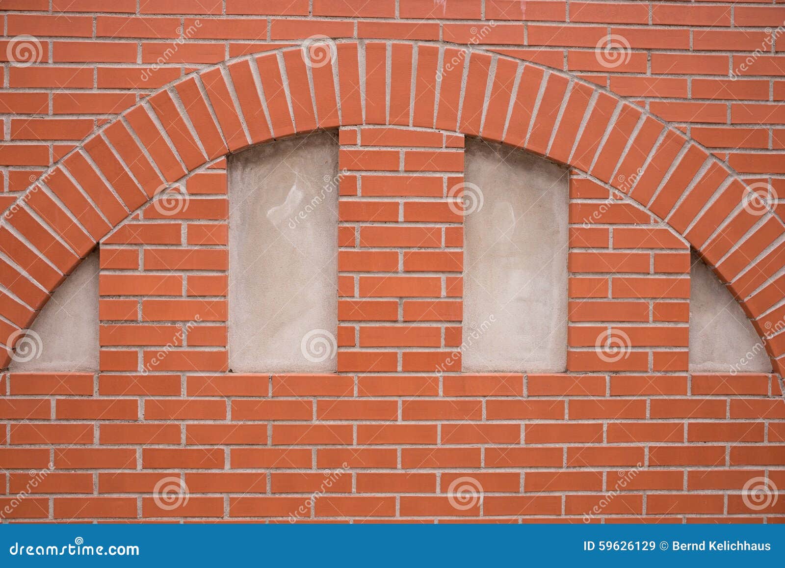 Fake Window in a Brick Wall Stock Image - Image of urban, pattern: 59626129