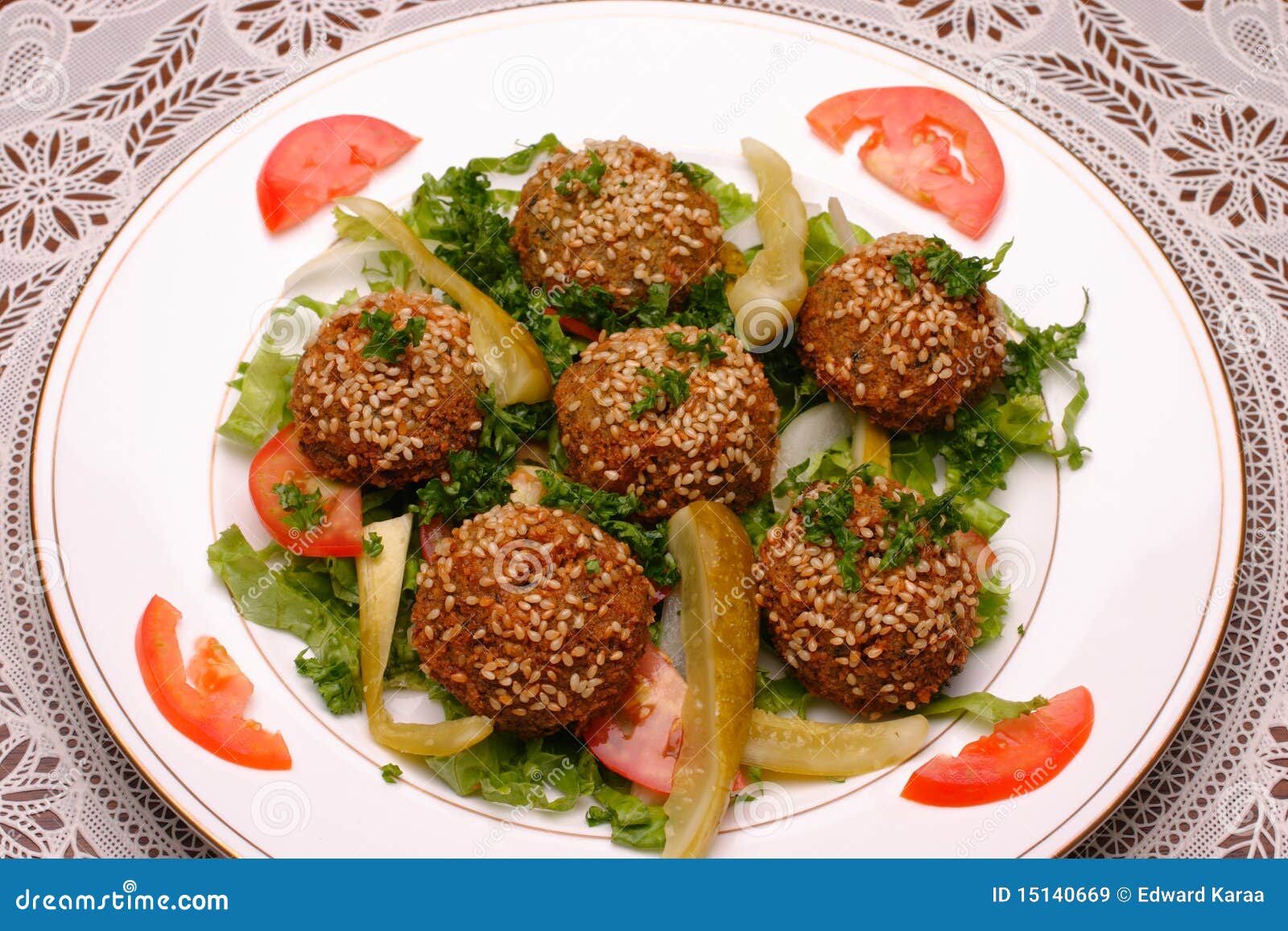 Falafel stock image. Image of eastern, east, food, cuisine - 15140669