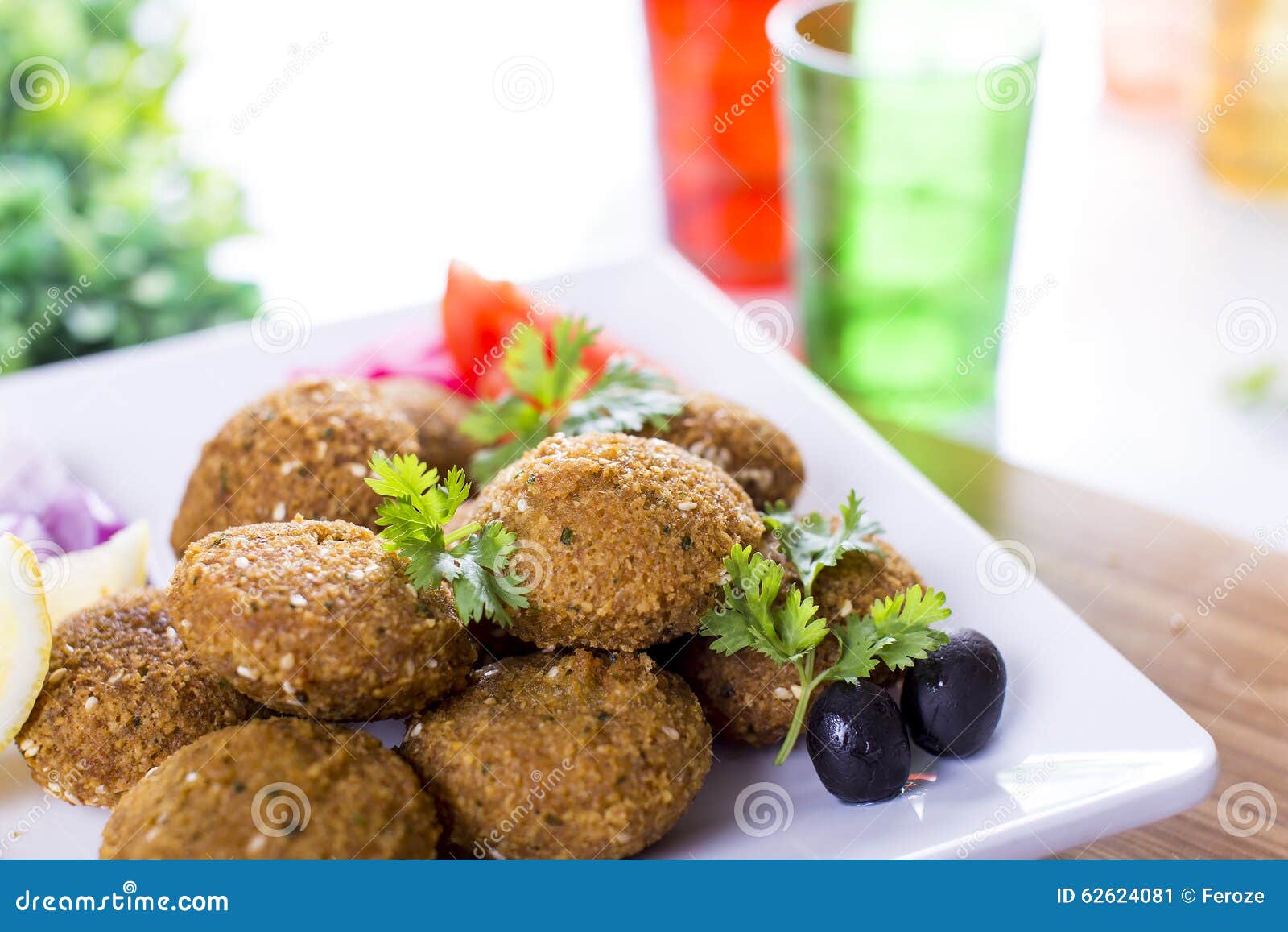 Falafel imagen de archivo. Imagen de plato, oriente, egipcio - 62624081