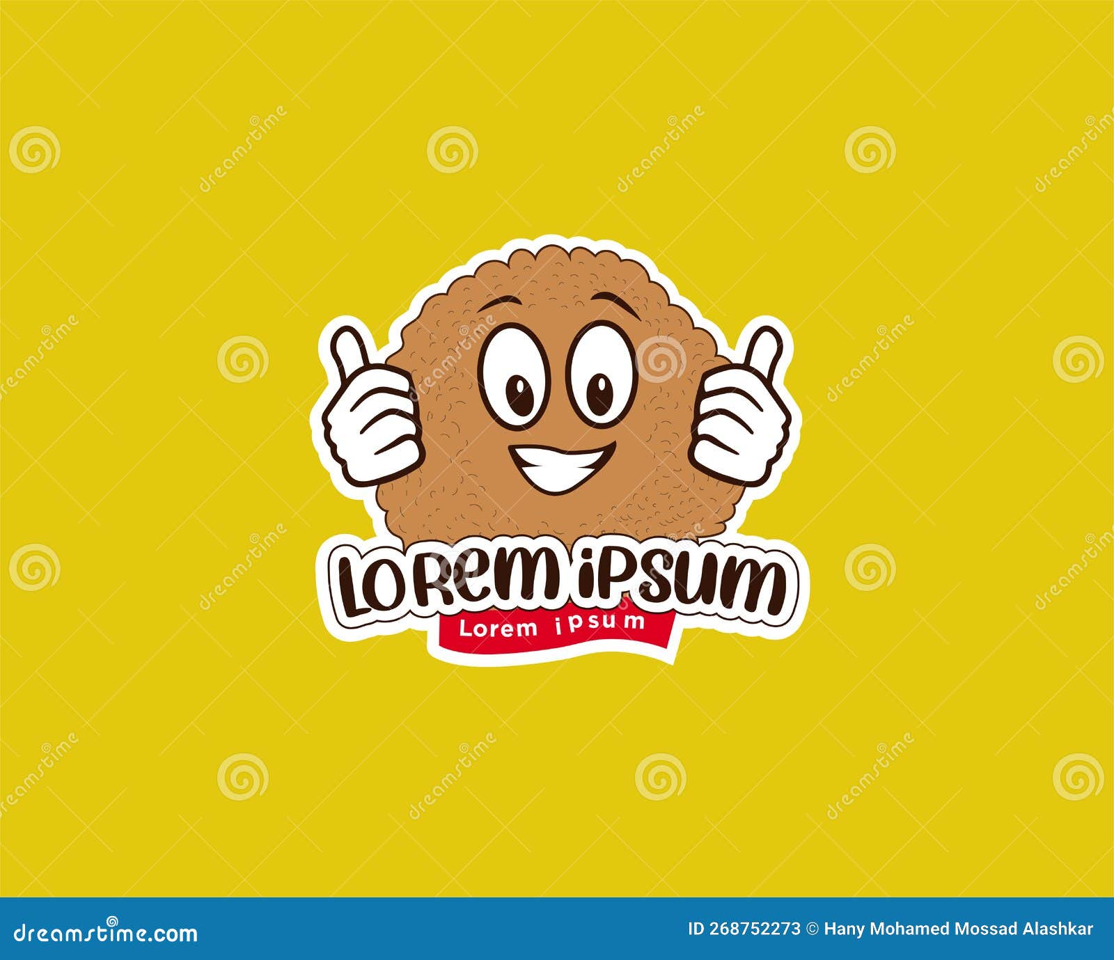 Falafel Logo Template, Vector Stock Vector - Illustration of eastern ...